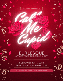 Call Me Cupid Burlesque: A Valentine's Burlesque Show